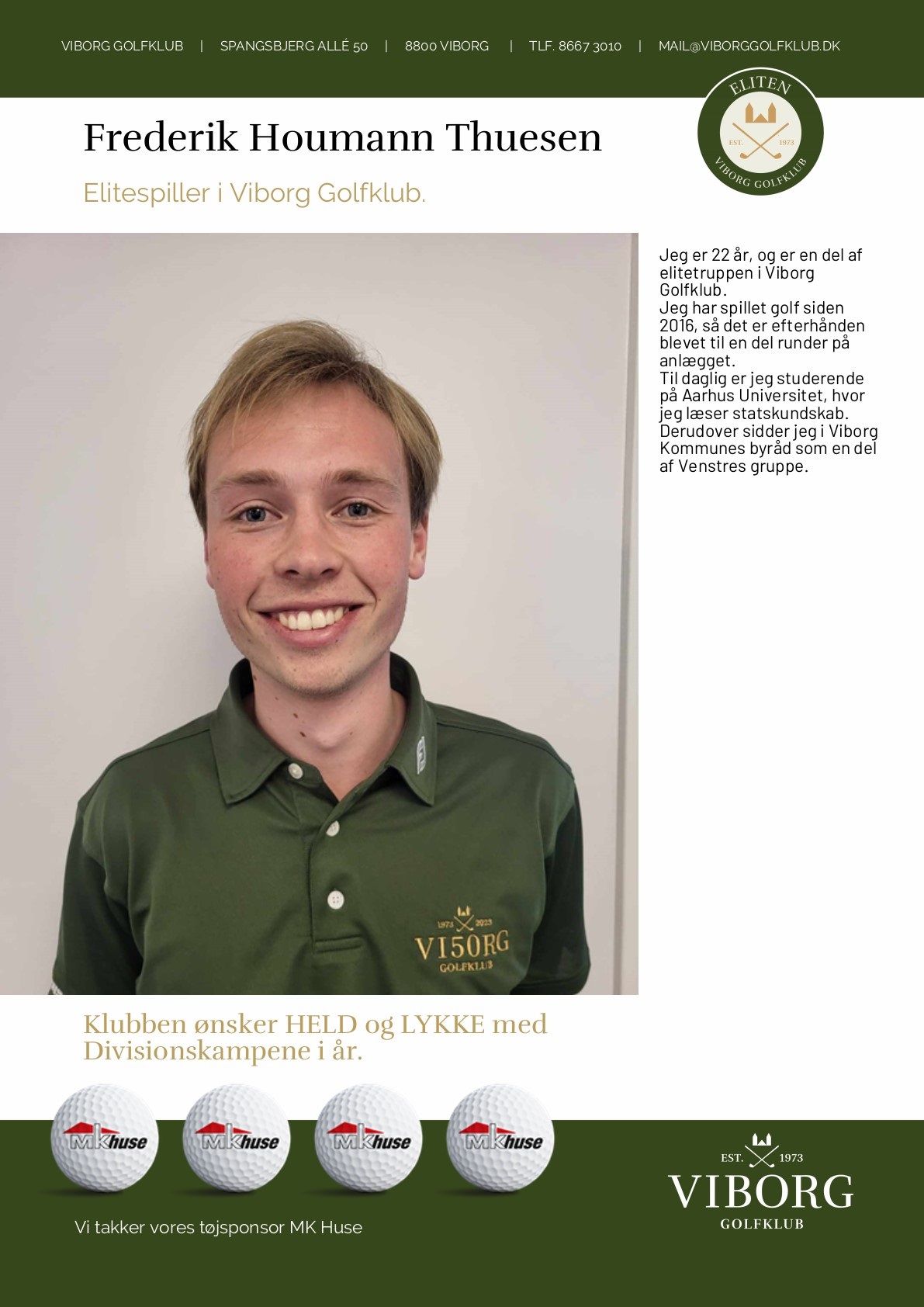 Frederik Houmann Thuesen DIV 2024 - Viborg Golfklub